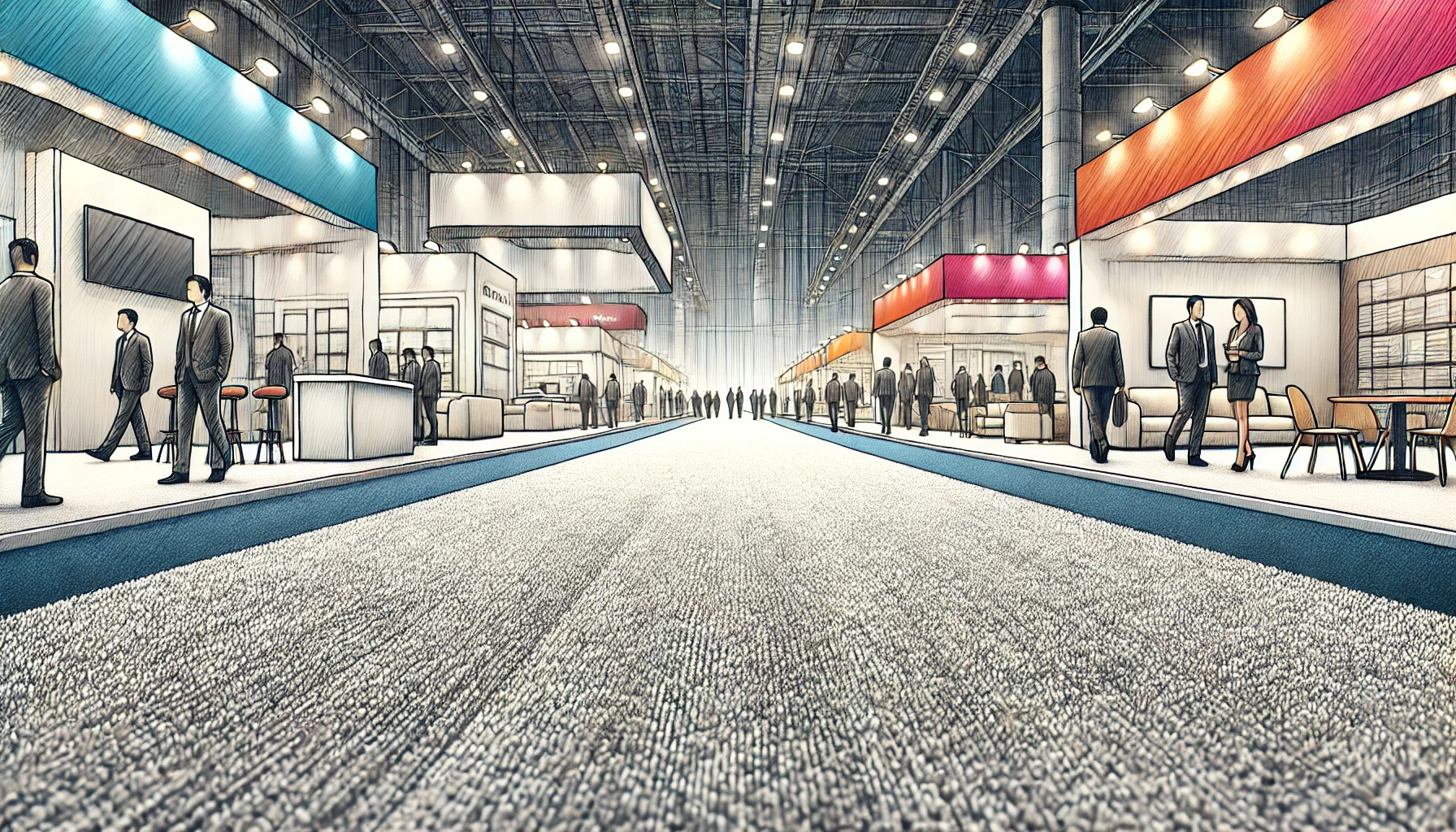 Adhesive tapes for shows and events - Eurobands